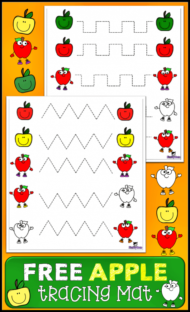 Easter Chicks Tracing : FREE 7 Fascinating Tracing Mat - FluffyTots