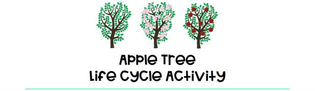 Apple Tree Life Cycle Activity : FREE 2 Sequencing Printable - FluffyTots