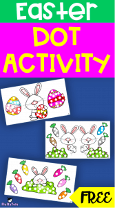 Easter Dot Activity Printable : FREE 3 Fun Pages for Your Toddlers ...