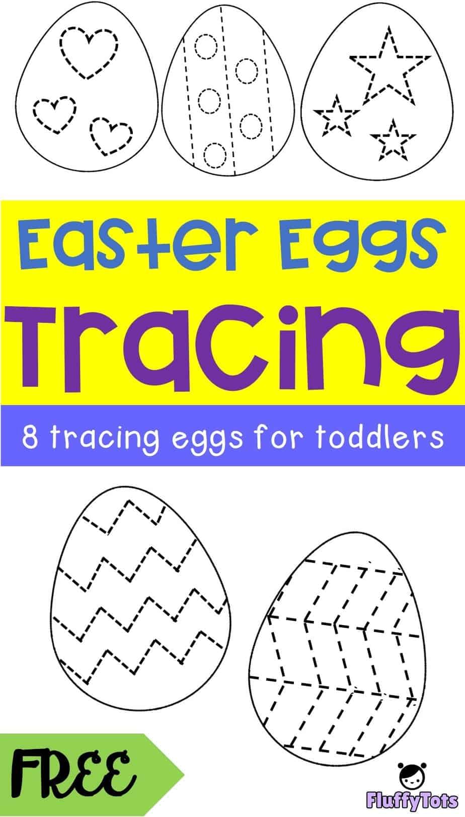 Easter Chicks Tracing : FREE 7 Fascinating Tracing Mat - FluffyTots
