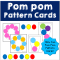 FREE 10 Strips of Pompom Color Sorting Mat for Toddlers - FluffyTots