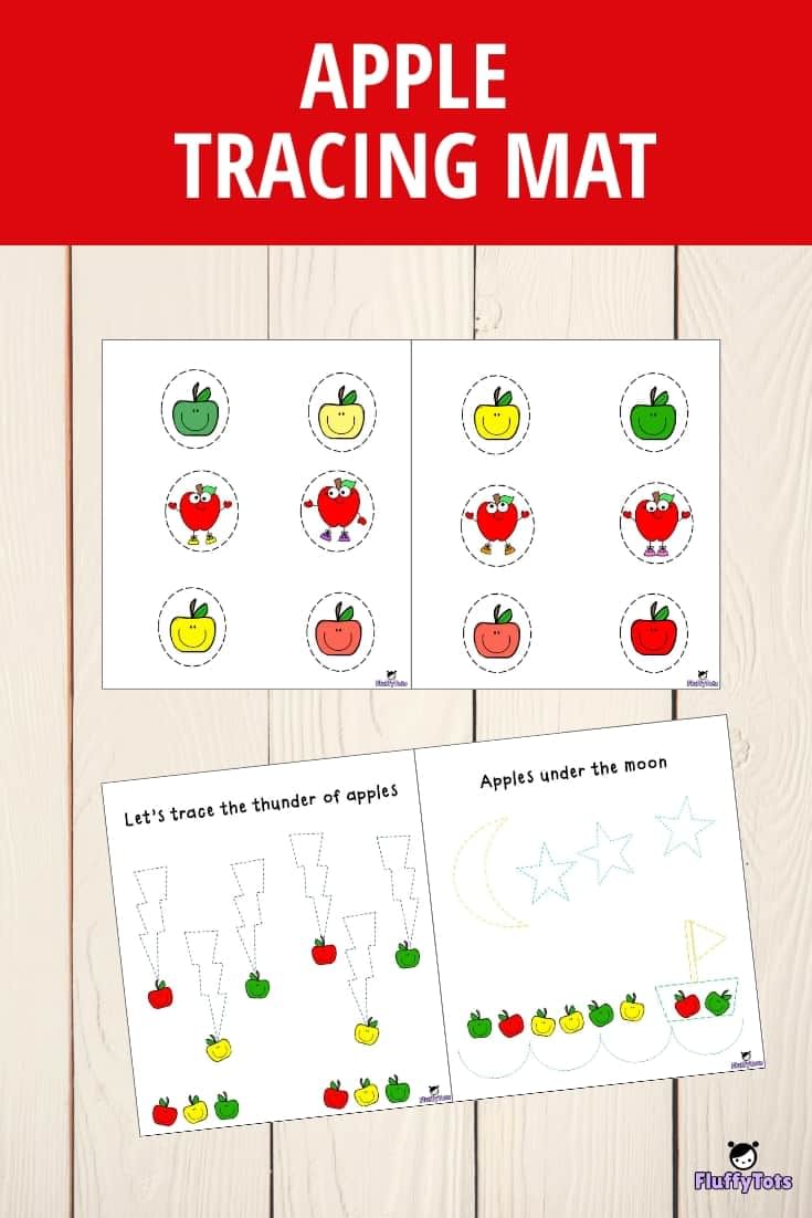 3 Themes Tracing Mats for Toddlers - FluffyTots