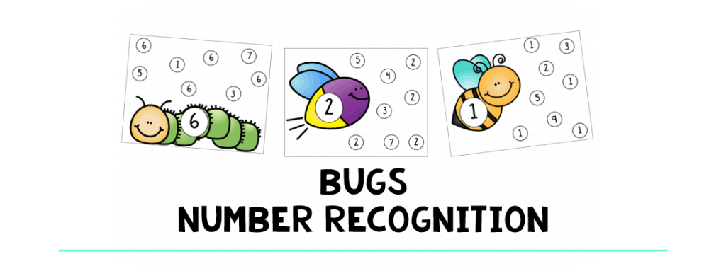 Fun and Easy Bugs 1 to 10 Number Recognition for Preschool Kids ...