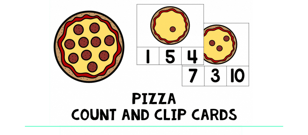 Counting Made Fun with Pizza Counting Activity: FREE 20 Yummy Counting ...