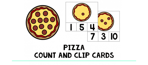 Counting Made Fun with Pizza Counting Activity: FREE 20 Yummy Counting ...