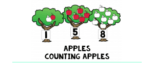 Counting Apples Printables : FREE Counting 1 to 10 - FluffyTots
