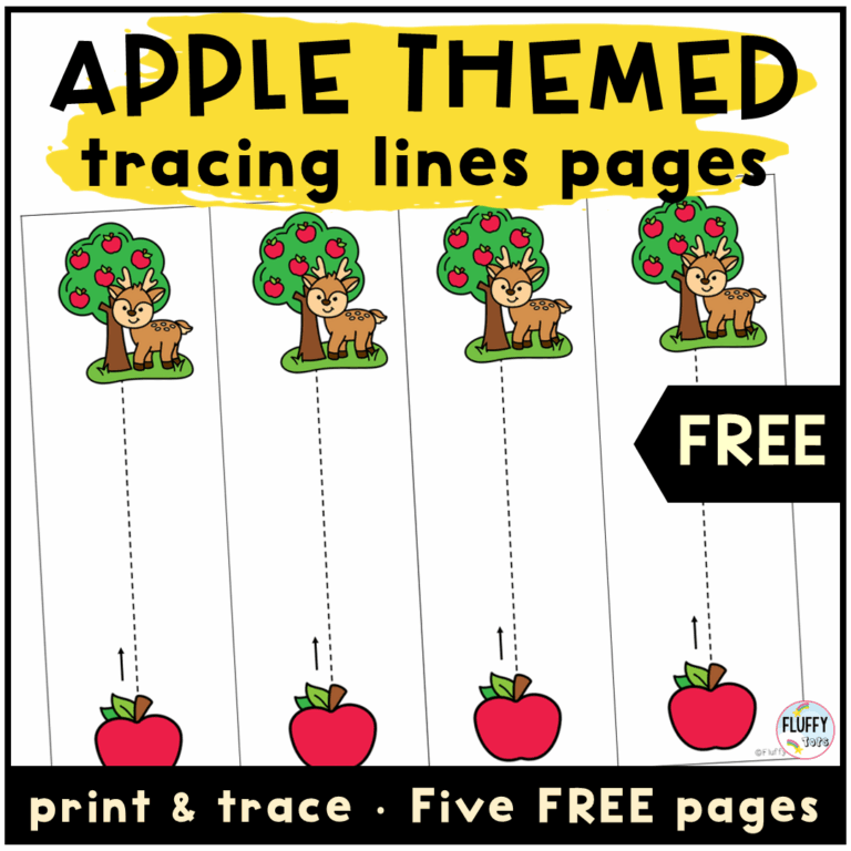 11 FREE Apple Themed Printable and Apple Lesson Plan for Preschool and ...
