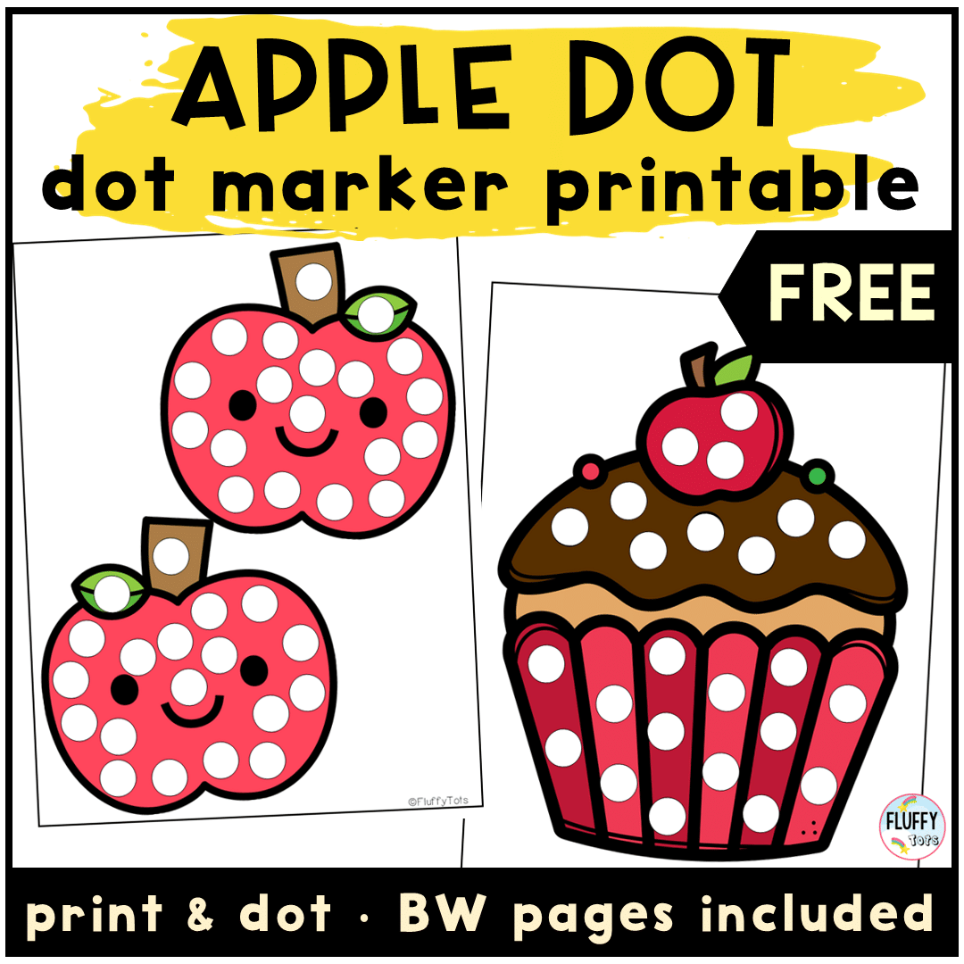 11 FREE Apple Themed Printable and Apple Lesson Plan for Preschool and ...