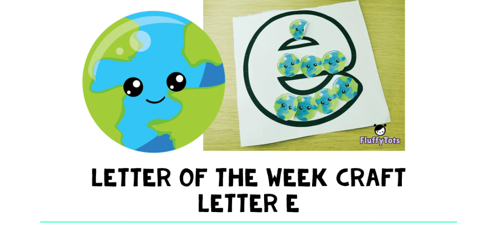 Letter of The Week Craft : Letter E : FREE 1 Exciting Printable ...