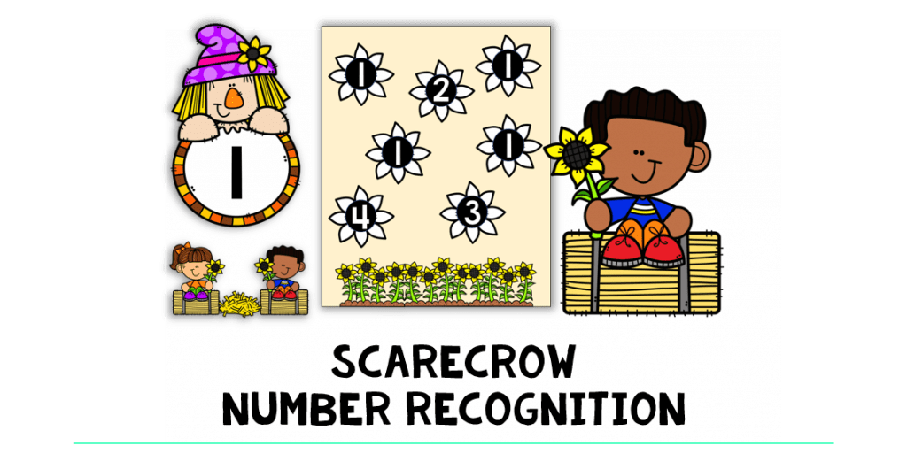 4th of July Number Recognition : Simple Number Activity for Kids ...