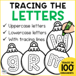 Christmas Ornaments Tracing Printables : FREE 6 Fun Tracing Ornaments ...