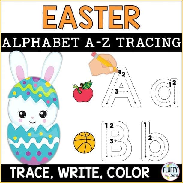 15 FREE Easter Printables Activities for Kids - FluffyTots