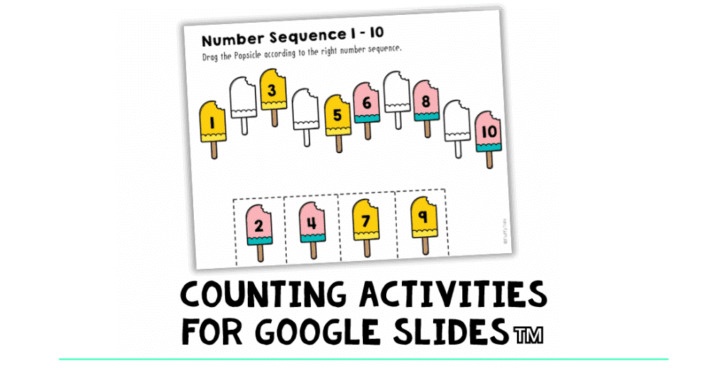 Popsicle Counting Activities for Google Slides™ : FREE Google Classroom ...