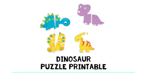 6 FREE Dinosaur Puzzle Printable That Will Excite Your Preschool Kids ...