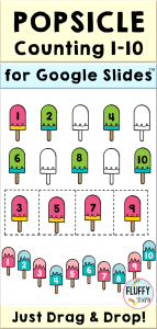Popsicle Counting Activities for Google Slides™ : FREE Google Classroom ...