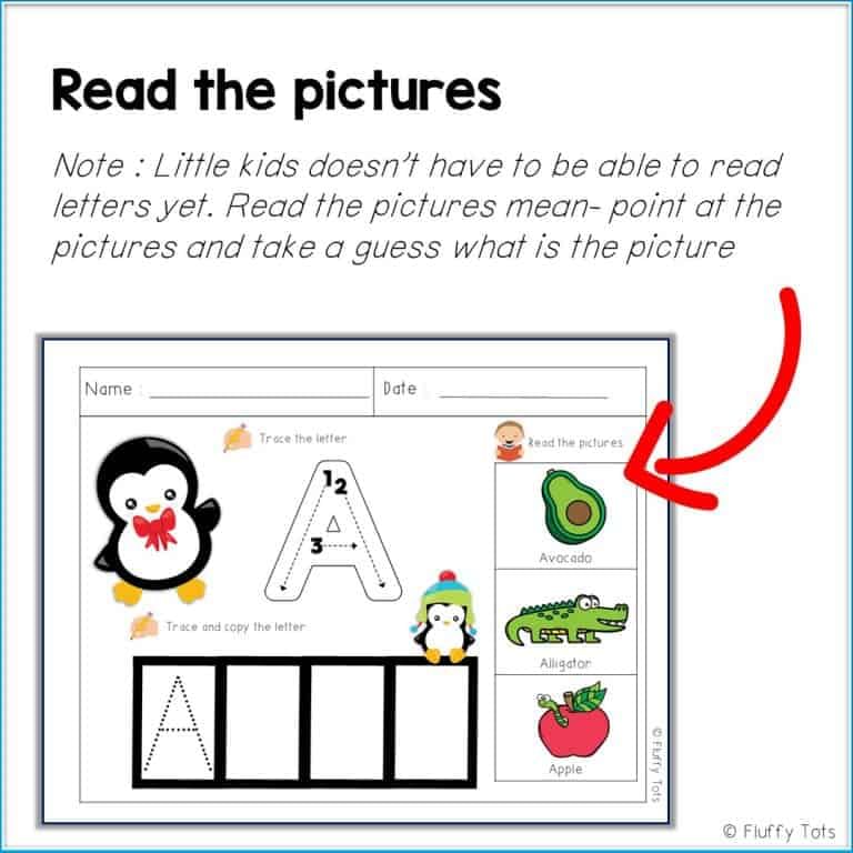 78 Pages of Alphabet Tracing Worksheets with Fun Penguin-Theme - FluffyTots