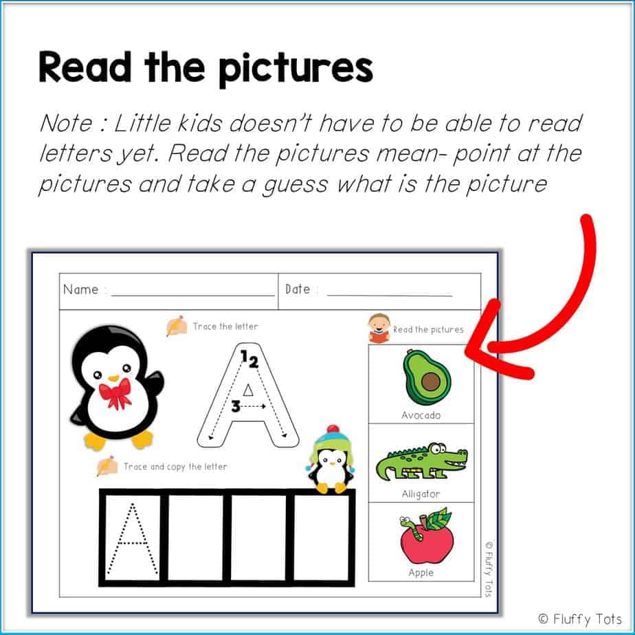 78 Pages of Alphabet Tracing Worksheets with Fun Penguin-Theme - FluffyTots