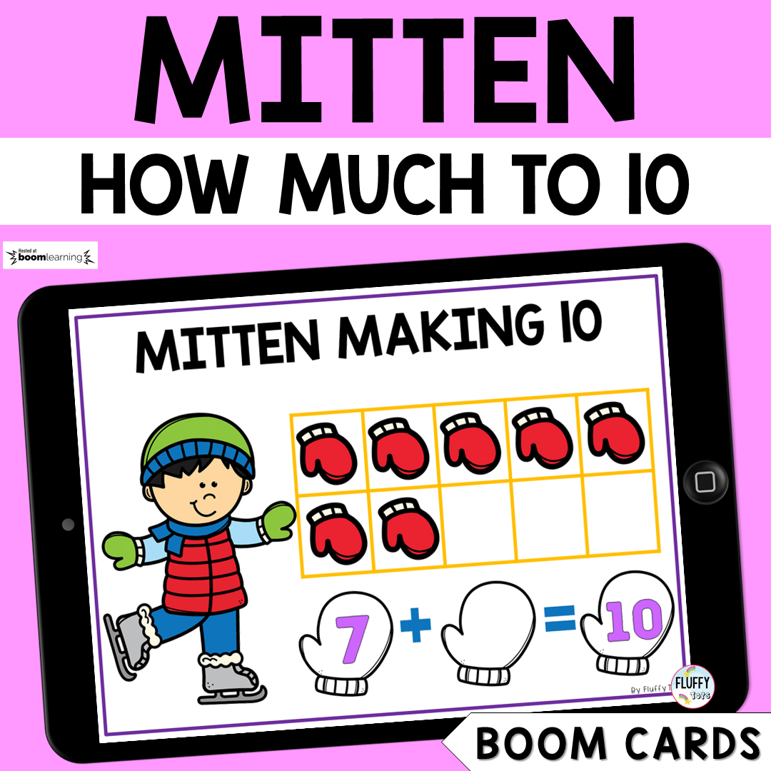 The Mitten Printable Activities - FluffyTots