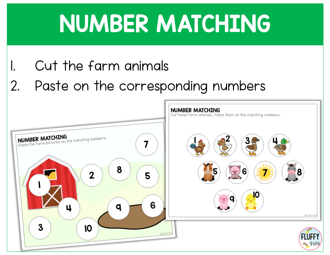 100+ Pages of Cute Farm Animals Worksheet Activities for Fun Farm Book ...