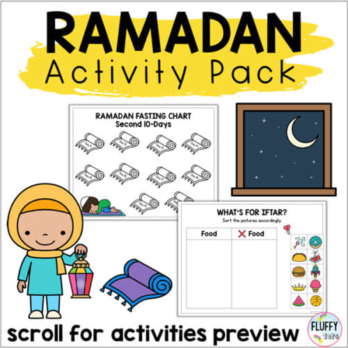 Ramadan Activities for Preschool : Easy to Use - FluffyTots
