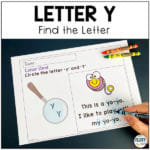 4 Easy Letter Y Worksheets Activities for Preschool and Kindergarten ...