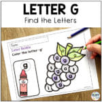 4 Easy Letter G Worksheets Activities for Preschool and Kindergarten ...