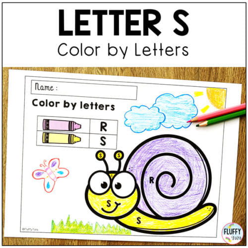 4 Easy Letter S Worksheets Activities for Preschool and Kindergarten ...