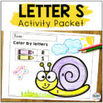 4 Easy Letter S Worksheets Activities for Preschool and Kindergarten ...