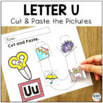 4 Easy Letter U Worksheets Activities for Early Learners - FluffyTots