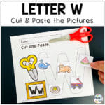 4 Easy Letter W Worksheets Activities for Early Learners - FluffyTots