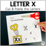 4 Easy Letter X Worksheets Activities for Early Learners - FluffyTots