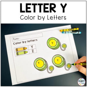 4 Easy Letter Y Worksheets Activities for Preschool and Kindergarten ...