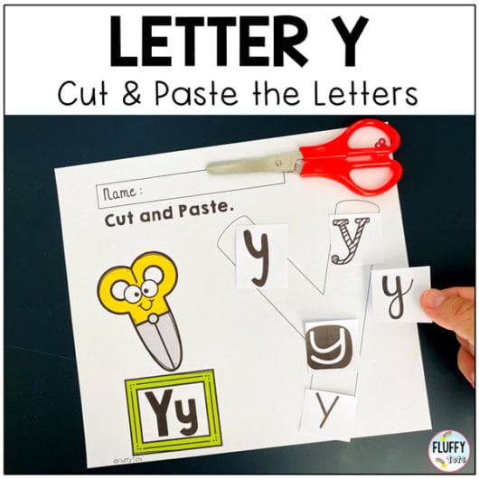 4 Easy Letter Y Worksheets Activities for Preschool and Kindergarten ...