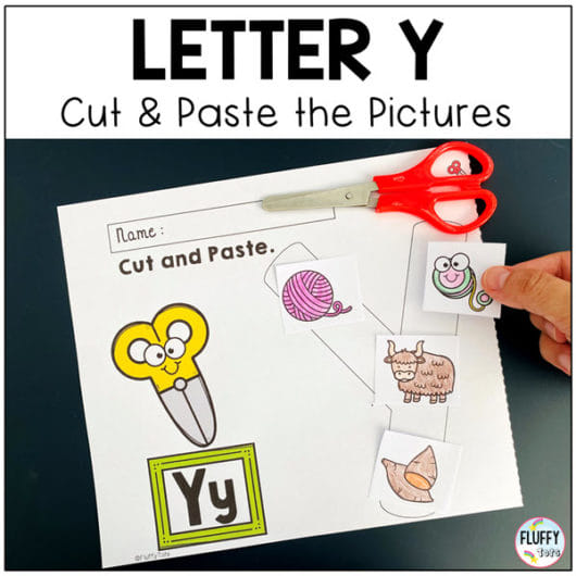 4 Easy Letter Y Worksheets Activities for Preschool and Kindergarten ...