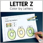 4 Easy Letter Z Worksheets Activities for Preschool and Kindergarten ...