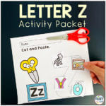 4 Easy Letter Z Worksheets Activities for Preschool and Kindergarten ...