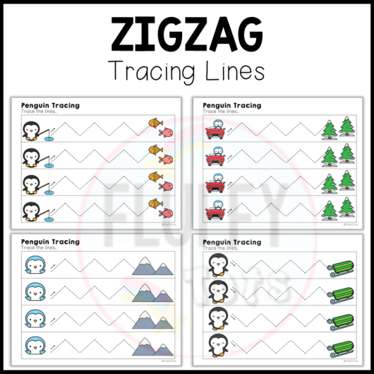 60+ Pages Crazy Fun Winter Penguin Pre-Writing Tracing Activities ...