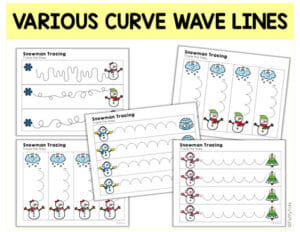60+ Pages Exciting Snowman Tracing Worksheets - FluffyTots