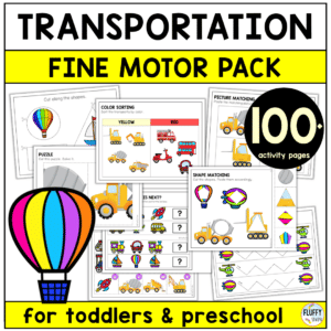 Exciting Car Shape Sorting for Your Transport Lovers Kids - FluffyTots