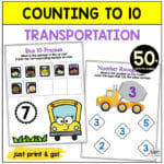 3 Fun Transportation Counting Activities That Will Wow Your Kids ...