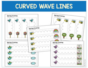 60+ Pages Fun Spring Tracing Worksheets - FluffyTots