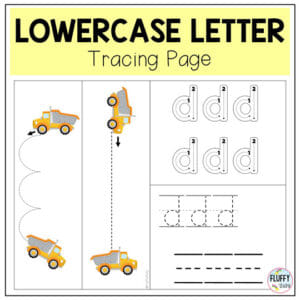 50+ Pages Fun Transportation Theme Letter Tracing Worksheets - FluffyTots