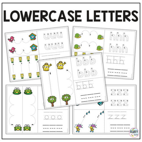 50+ Pages Fun Spring Letter Tracing Worksheets - FluffyTots