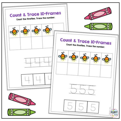 How to Differentiate Your Teaching with 4 Bugs Counting Activities ...