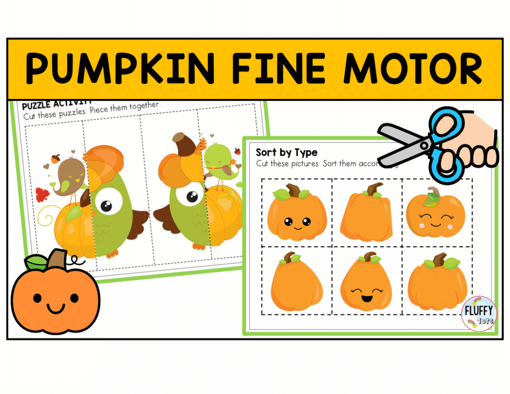 50+ Cute Pumpkin Dot Marker Printables for Fun Fall Fine Motor Center ...