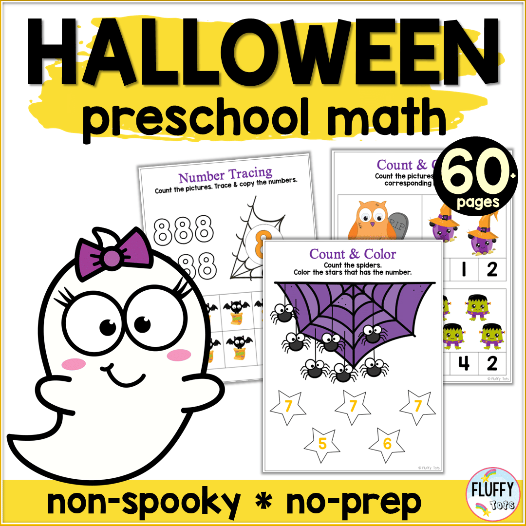 Halloween I Spy Game : FREE Counting 1-5 Activity - FluffyTots