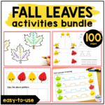 Fall Leaves Color Sorting Activity : FREE 3 Colors Sorting - FluffyTots