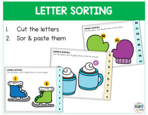 70+ Pages of Fun Winter Fine Motor for Toddler and Preschool - FluffyTots