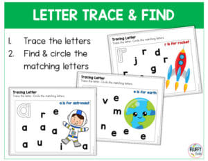 90+ Fun Pages of Outer Space Printables for Toddler and Preschool Kids ...