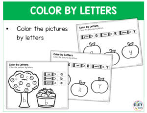 Apple Preschool Printables: 60+ Fun Pages - FluffyTots